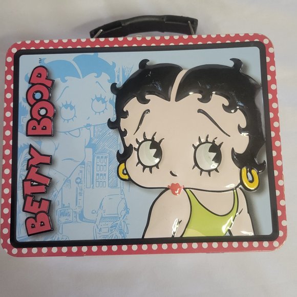 Betty Boop | Kitchen | Betty Boop Tin Lunch Box 7 58 X 2 34 X 6 205 ...